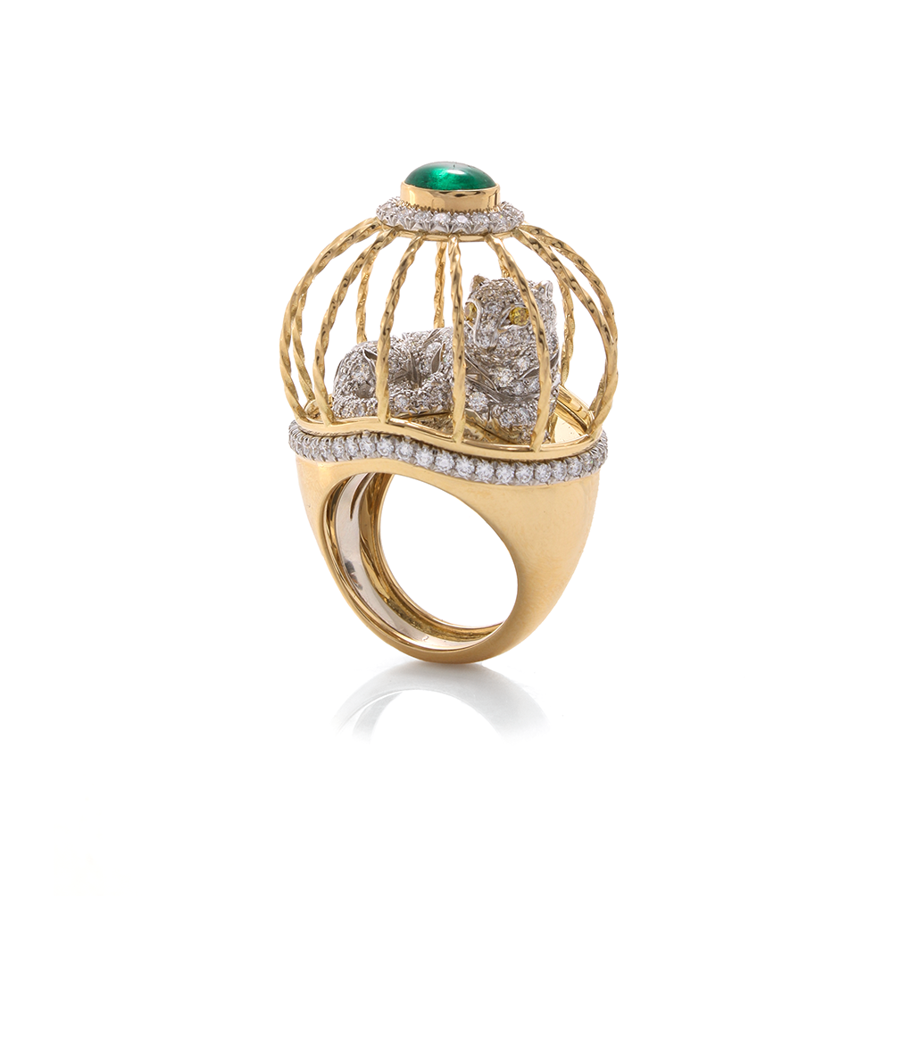 Cage Ring | David Webb New York