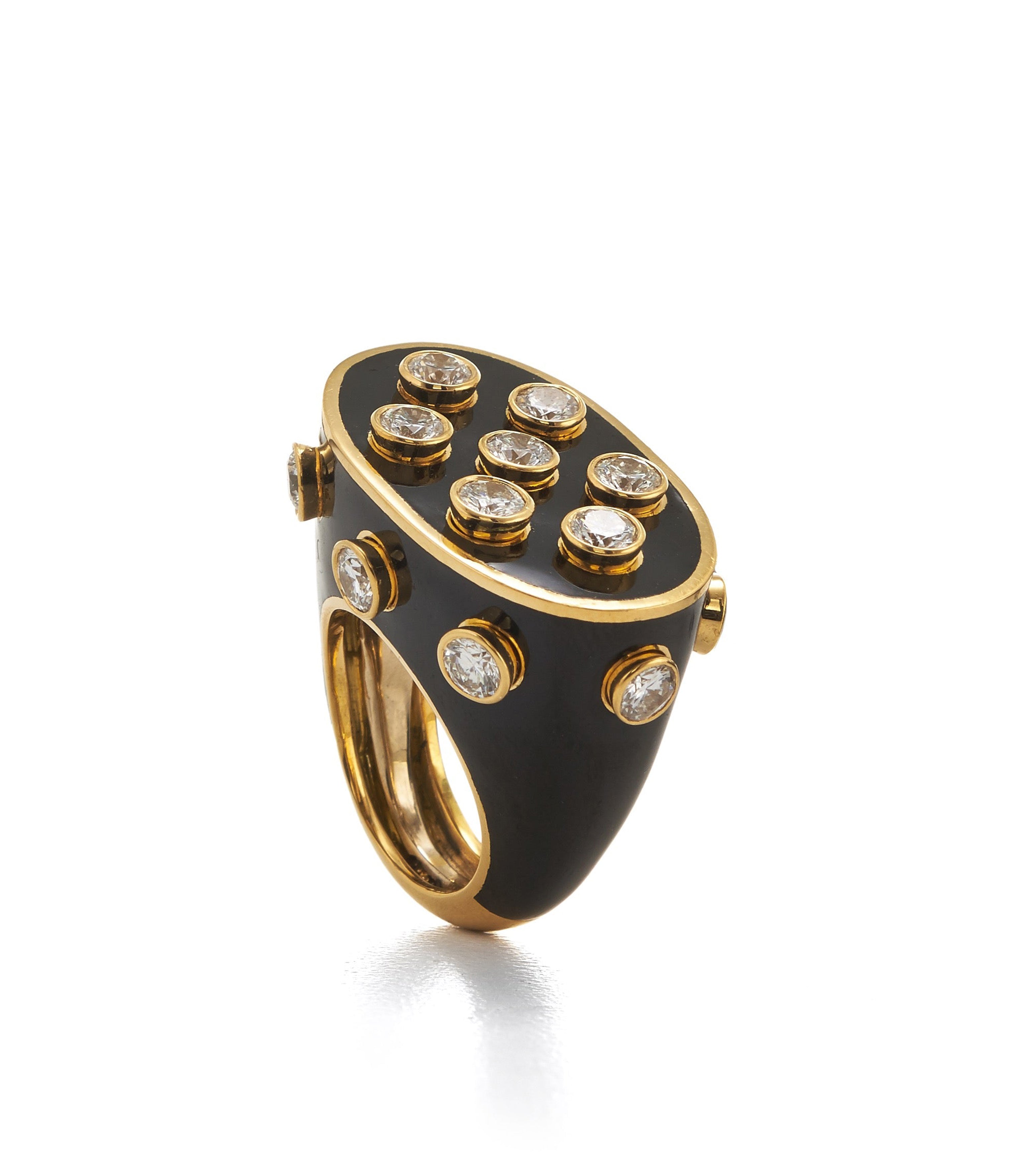 Official | David Webb New York | Stud Ring