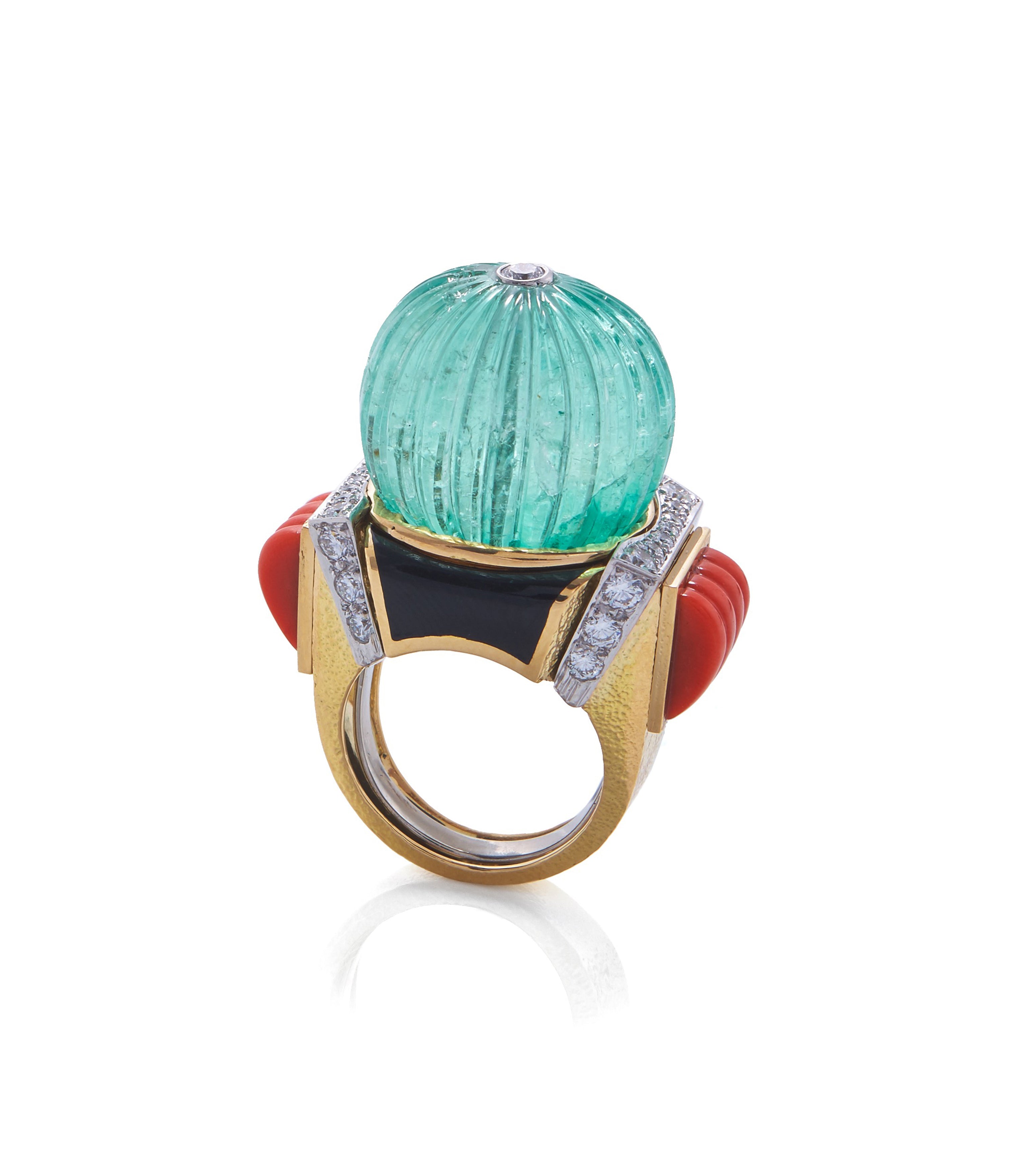 Olympias Emerald Ring | David Webb New York