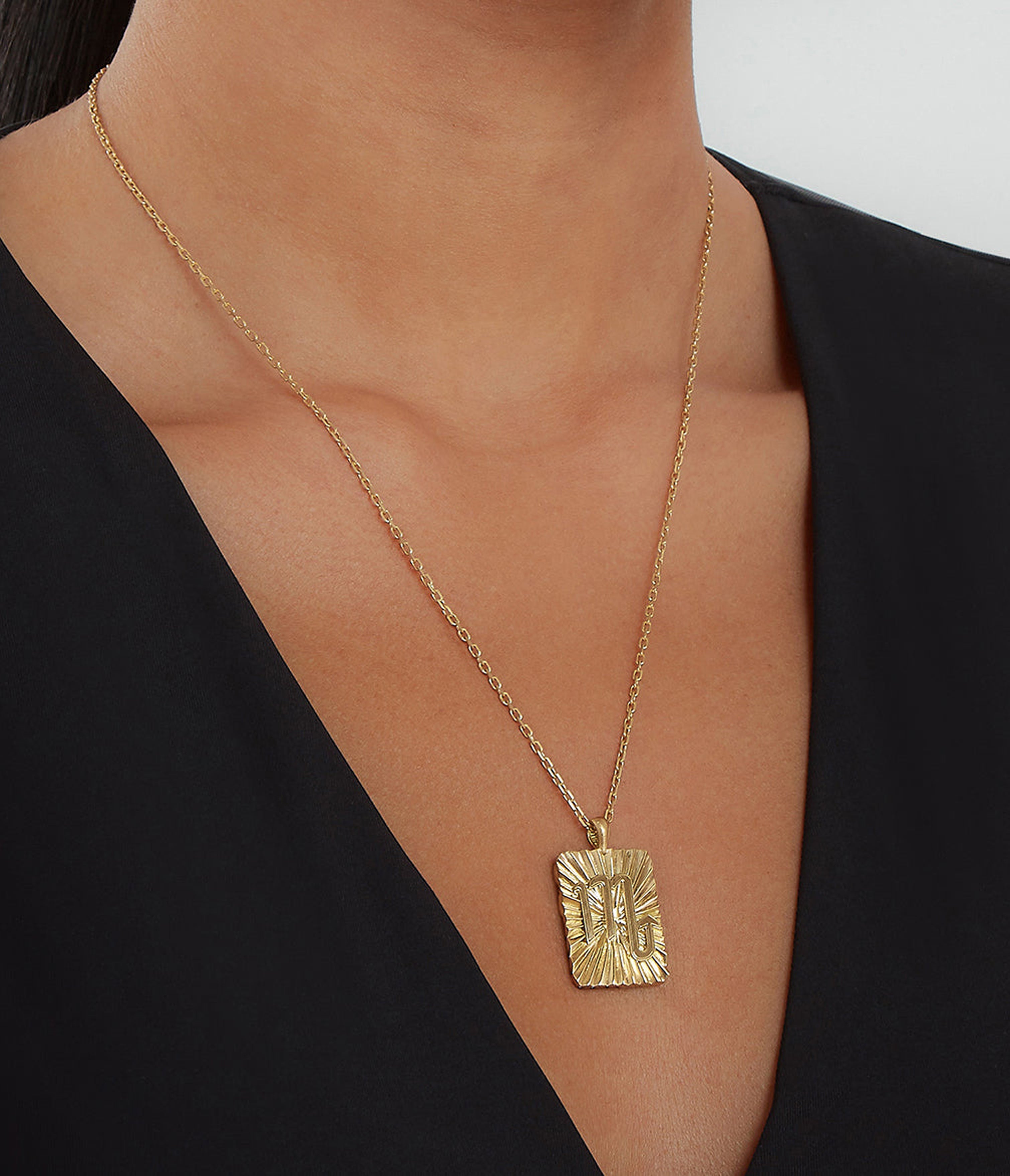 Scorpio Zodiac Pendant Necklace | David Webb New York